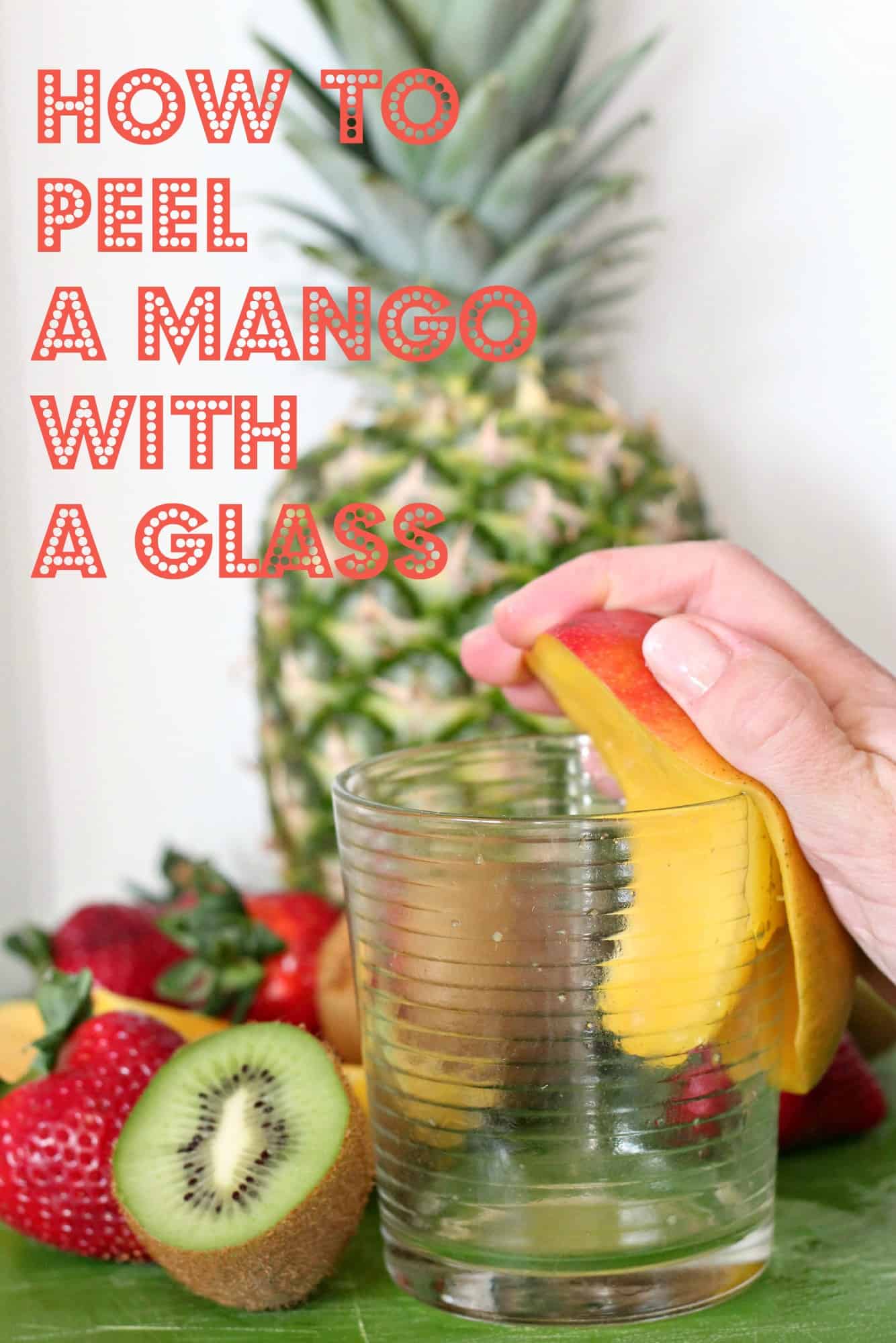 How To Peel A Mango With A Glass And A WholeFoods Giveaway A Baker
