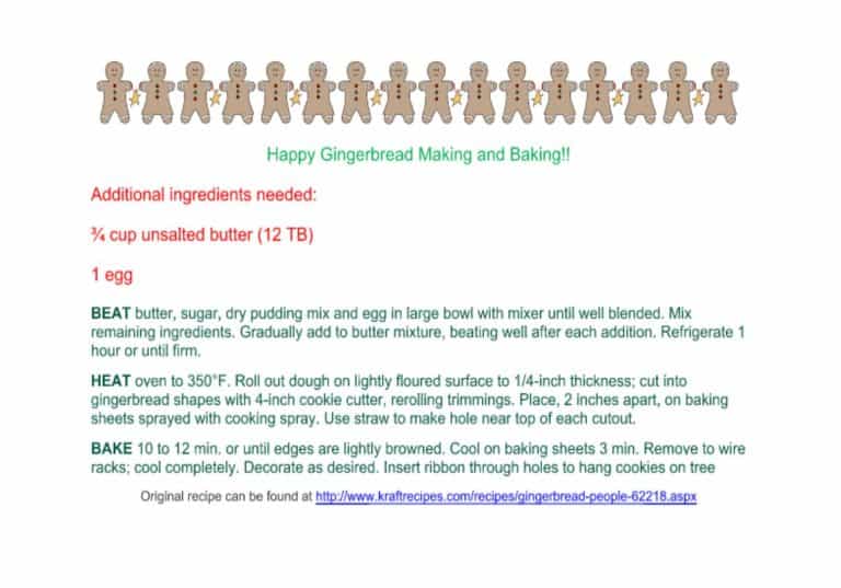 Gifts in a Jar: Gingerbread Cookie Mix | A Baker's House