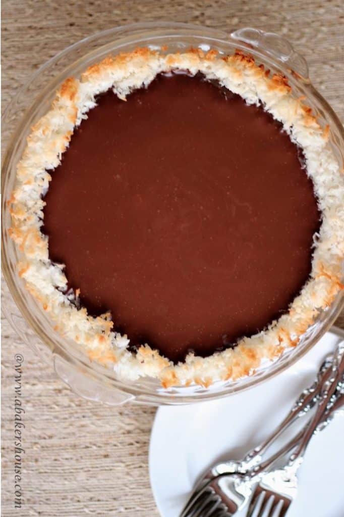 Coconut Chocolate Pie | A Baker's House