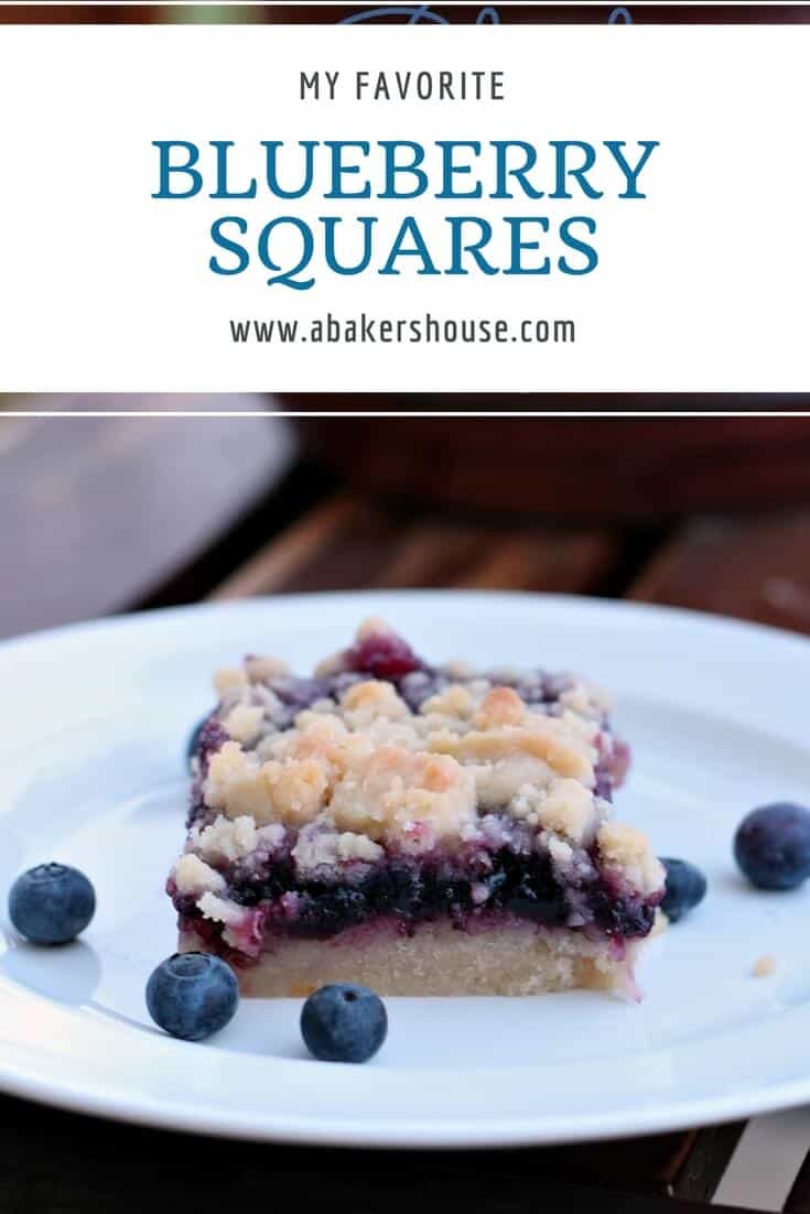 Blueberry Squares | A Baker's House