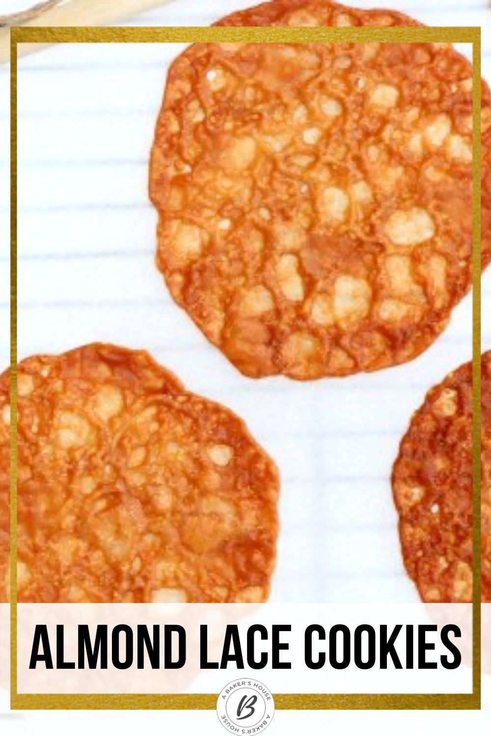 Almond Lace Cookies | A Baker's House