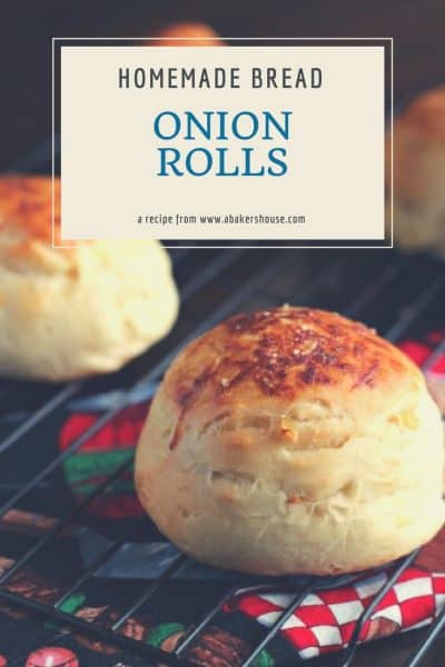 Easy Onion Roll Reipce | A Baker's House