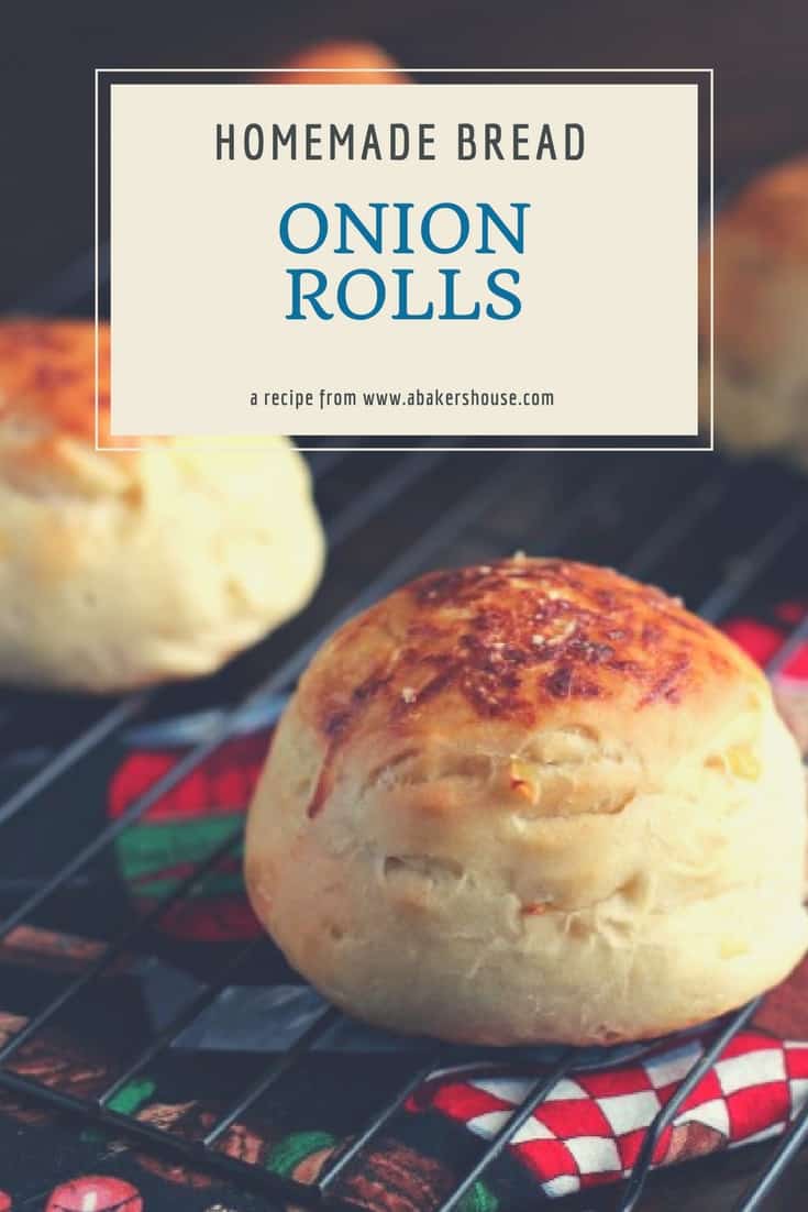 Easy Onion Roll Reipce | A Baker's House