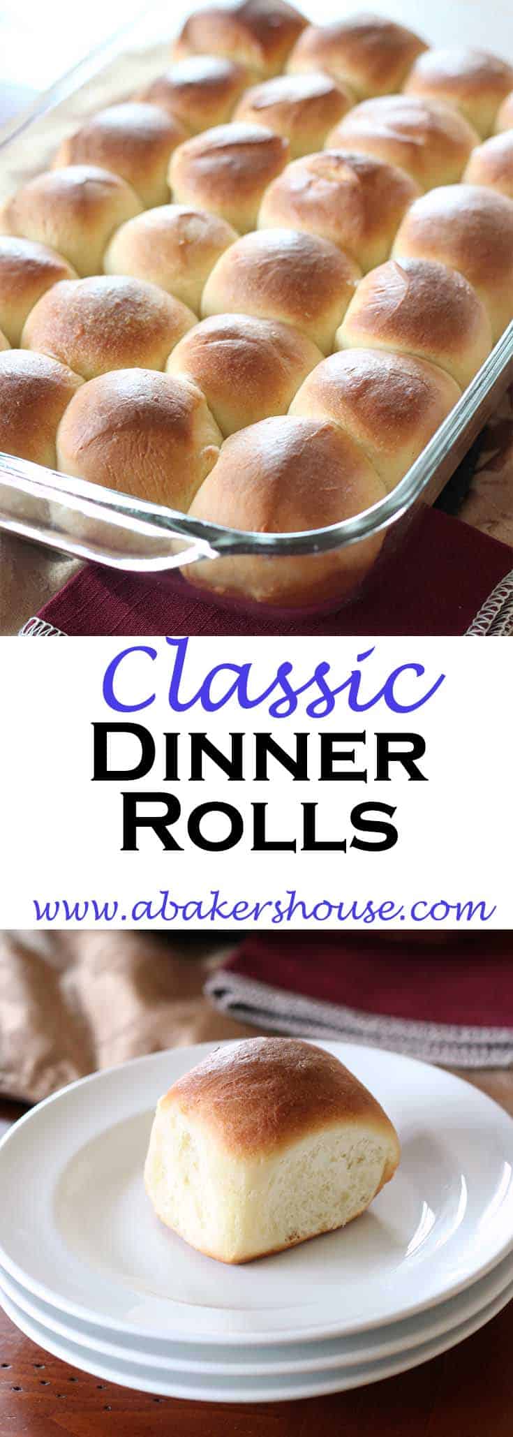 Classic Dinner Rolls | A Baker's House