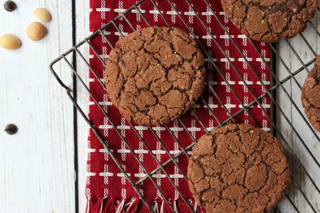 Gluten Free Nutty Chocolate Crunch Cookies | A Baker's House