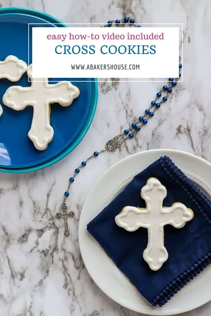 How to Make Cross Cookies {+Video}| A Baker's House