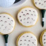 How to Make Golf Ball Cookies {Video, Step by Step Directions}